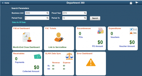 New Consolidated Error Screen|FI$Cal - State of California. One state ...