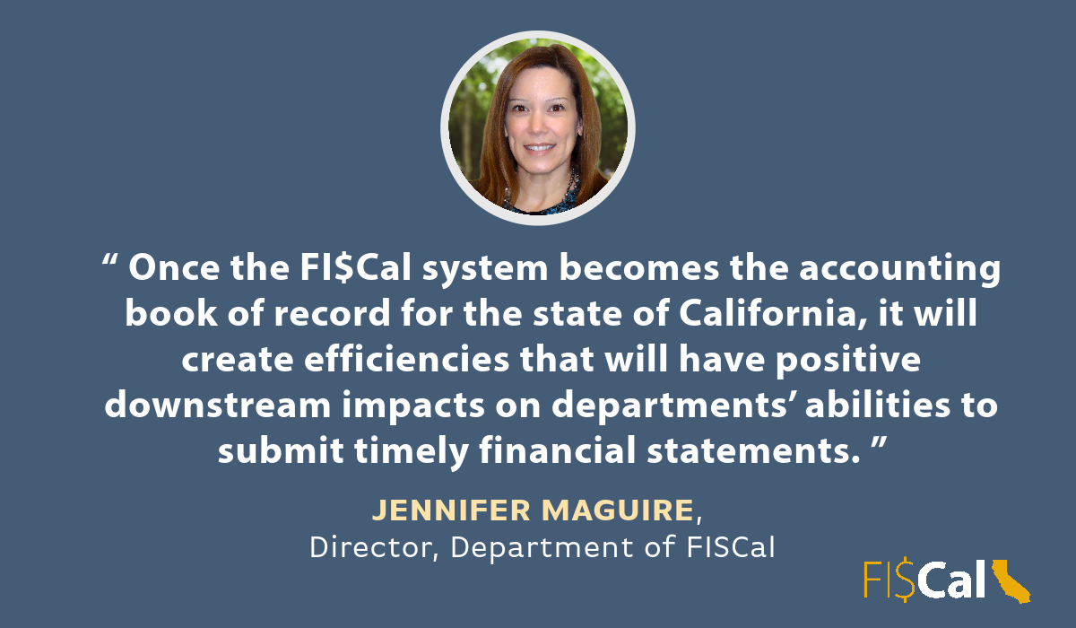 Assembly Bill 127 Sets Book of Record Timeline|FI$Cal - State of ...